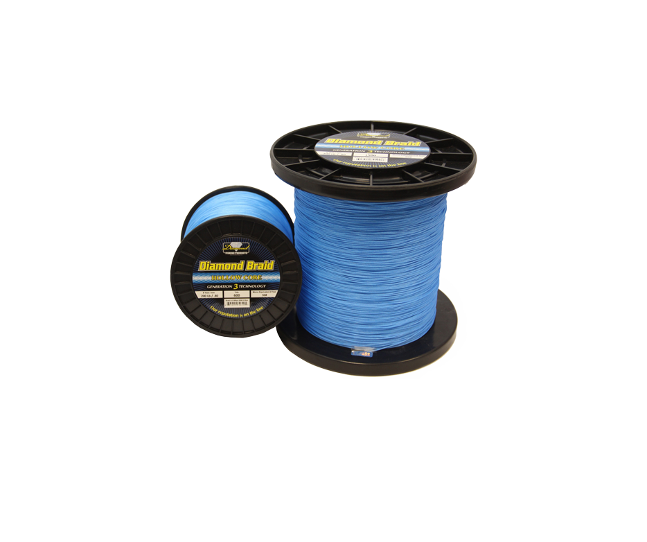 Diamond Generation 3 Hollow Core Braid | 16-Carrier Dyneema Splice ...