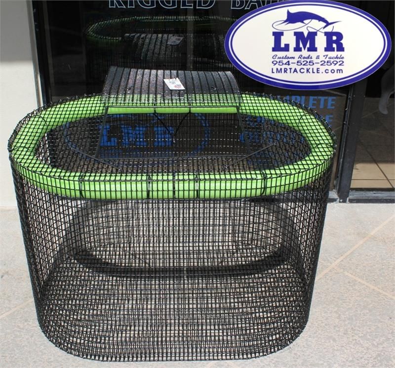 Custom Bait Pens | Round & Oval Live Bait Pens | LMR Tackle